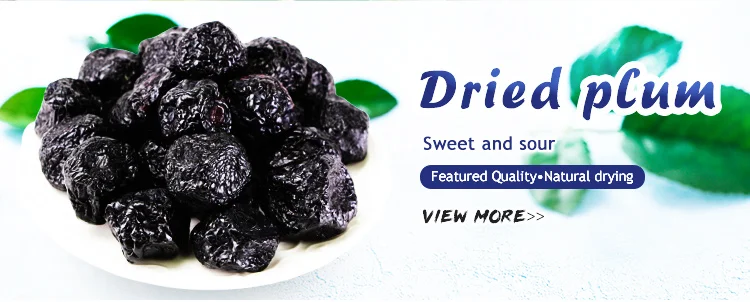 Customized Brand Preserved Sweet Taste Dried Red Plums