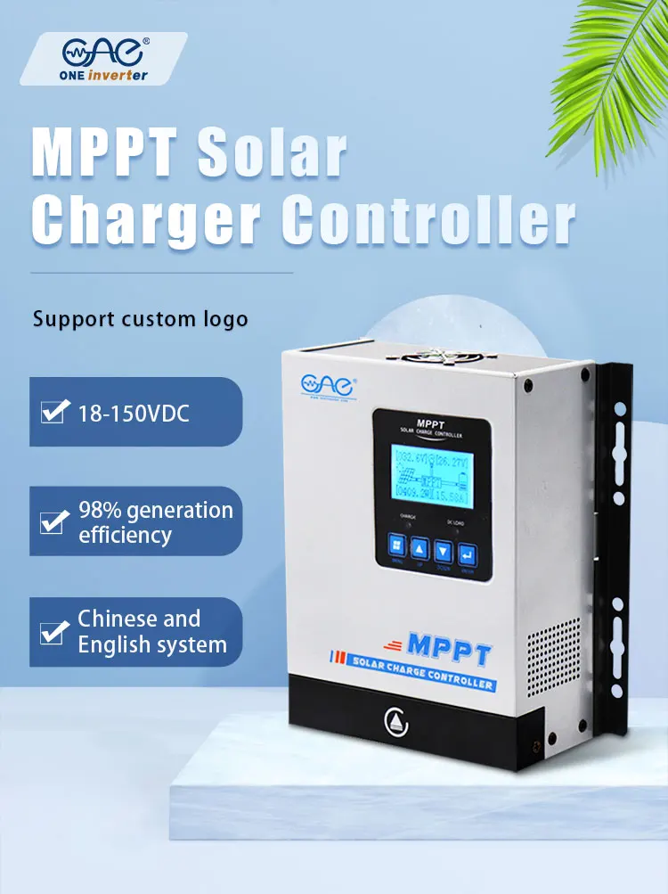 24v 48 Volt MPPT Charge Inverter with WIFI Mode Hybrid Solar Charger ...