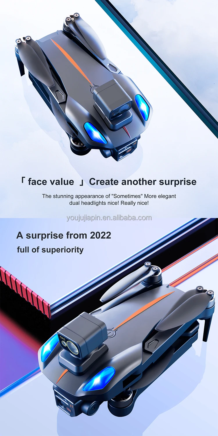 K911 Max Gps Drone 4k Professional Obstacle Avoidance 8k Dual Hd Camera Brushless Motor Foldable ...