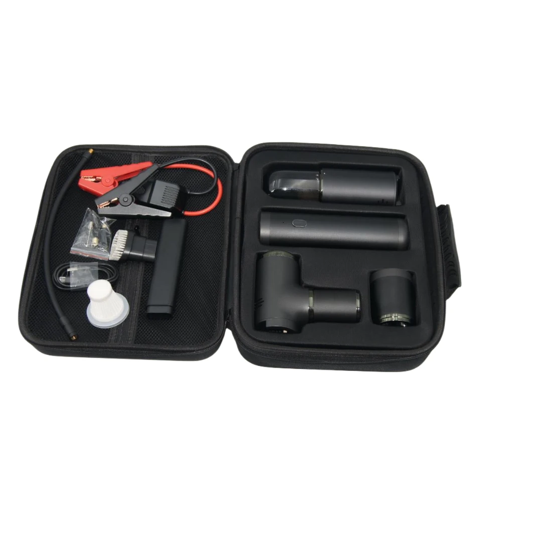 5 IN 1 Car Jump Starter Combo Kit - Reliable Portable Power