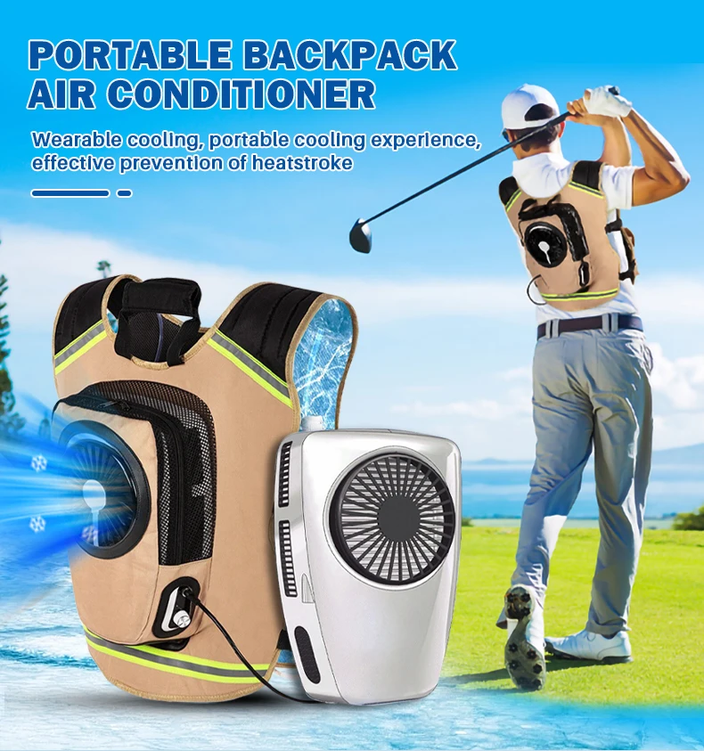 Wearable Air-conditioning Suit for Building Site Farming Portable ...