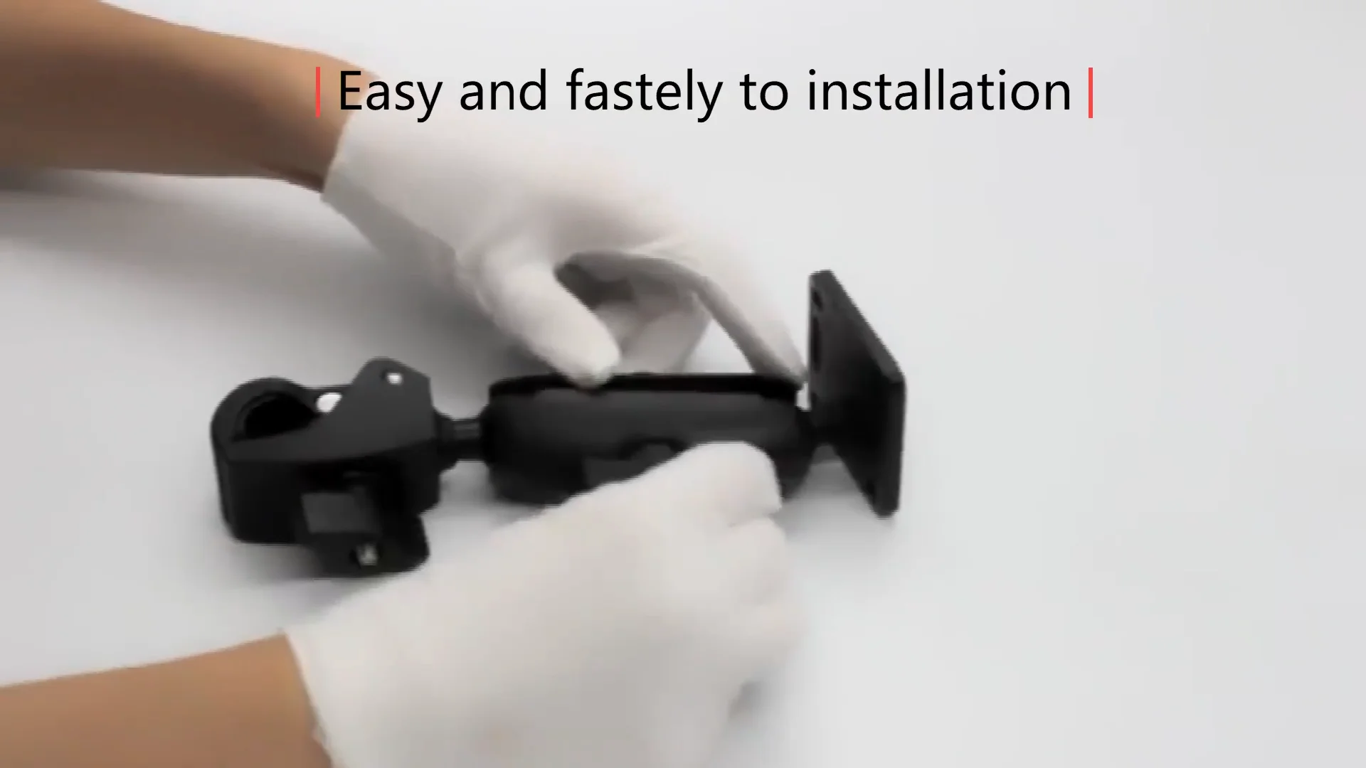 Heavy Duty Aluminum Swivel Locking Ball Mount Square Head Phone Holder ...