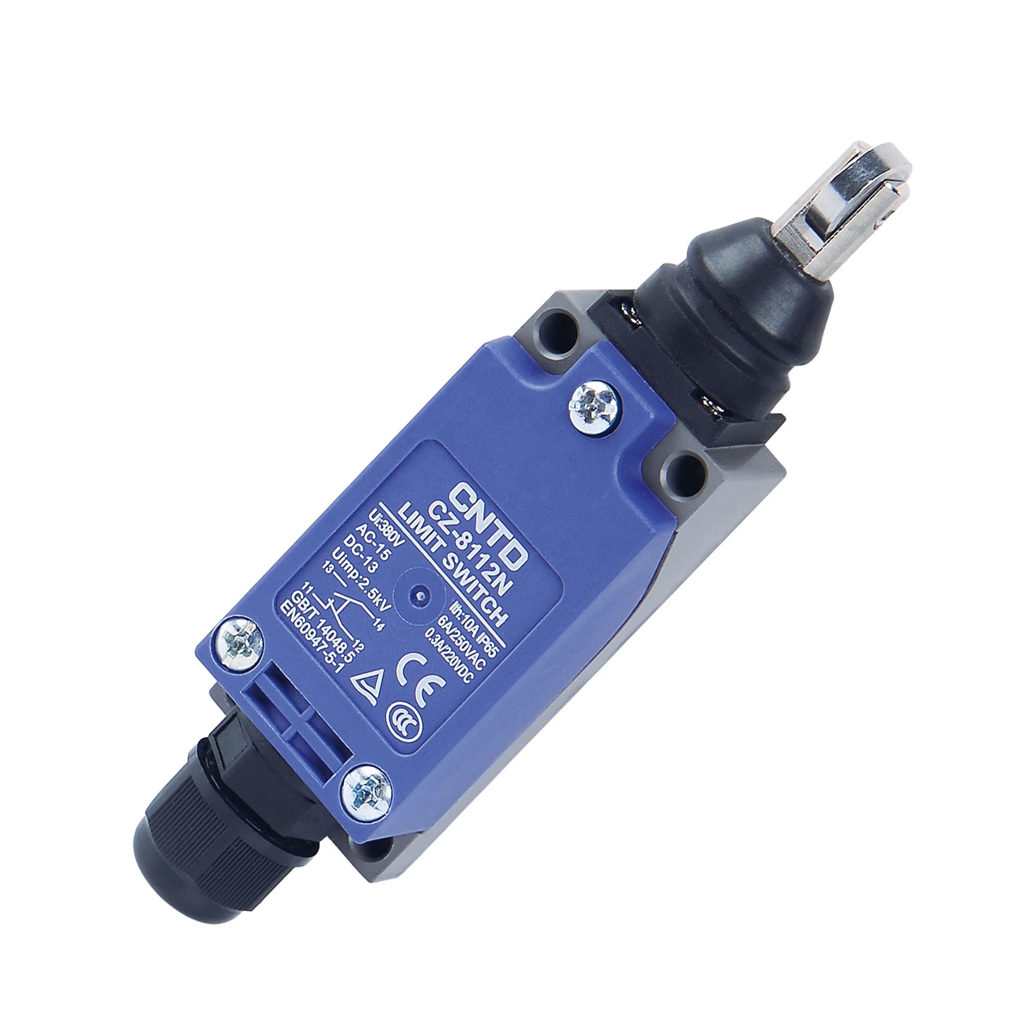 Cntd Double Circuit Type Waterproof Ip65 10a 380v Travel Switch Safety Vertical Limit Switch Cz ...