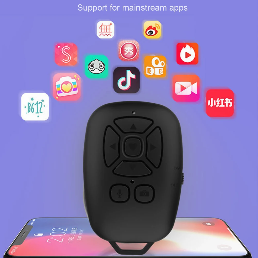 Portable Wireless Remote Controller Ring for Mobile Selfie