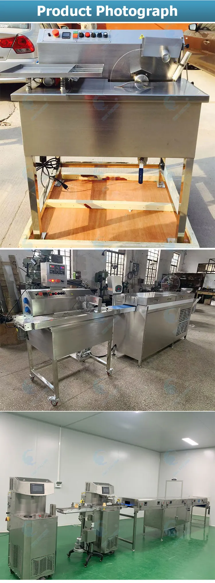 Chocolate Enrobing Machine - Efficient & Accurate Coating