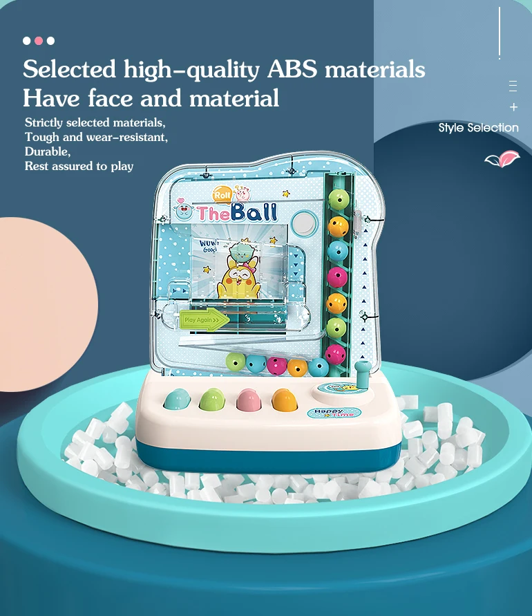 Multifunctional Color Matching Table Game Toys - Roll the Ball