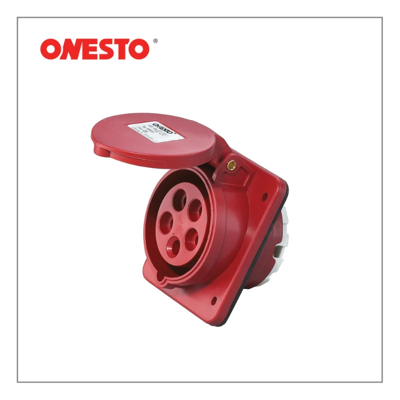 Industrial Socket Box IP44 - 16A, 32A MCB Breaker 40A RCD