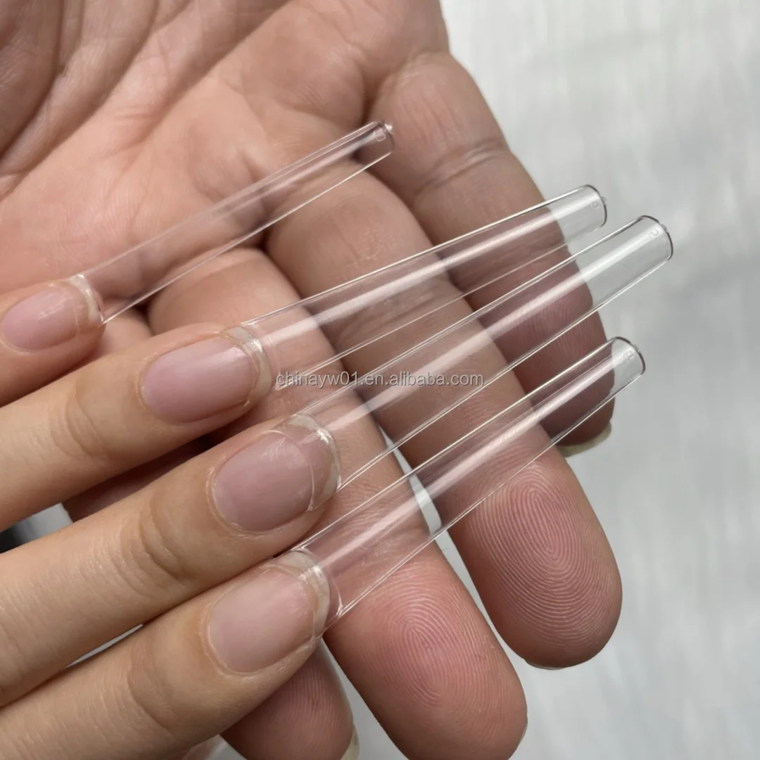 3XL Nail Tips - Square Straight Nails for DIY Art Salon