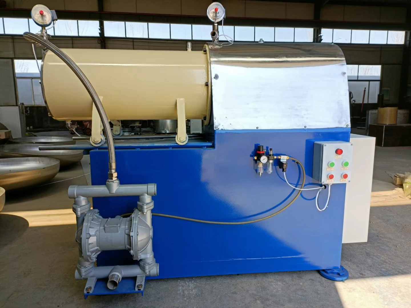 Agitator Stirrers Machine - Stainless Steel Tank Blender