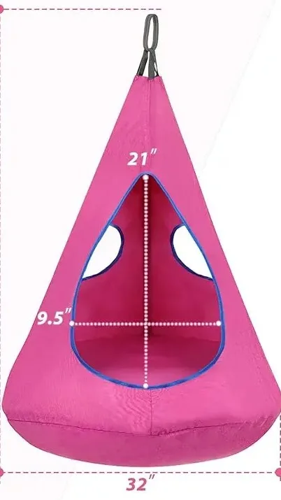 Cpsc Nylon Pod Sensory Therapy Swing Seat Hanging Hammock Chair For ...