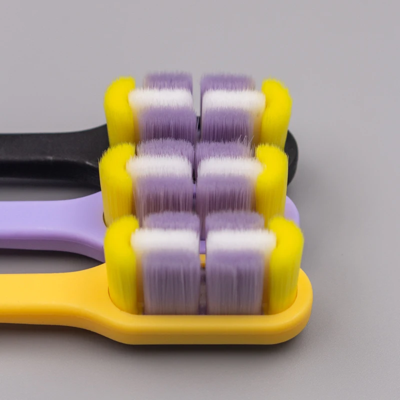 Deep Cleaning Colorful Sensitive Super Soft Toothbrush For Adult - Buy ...