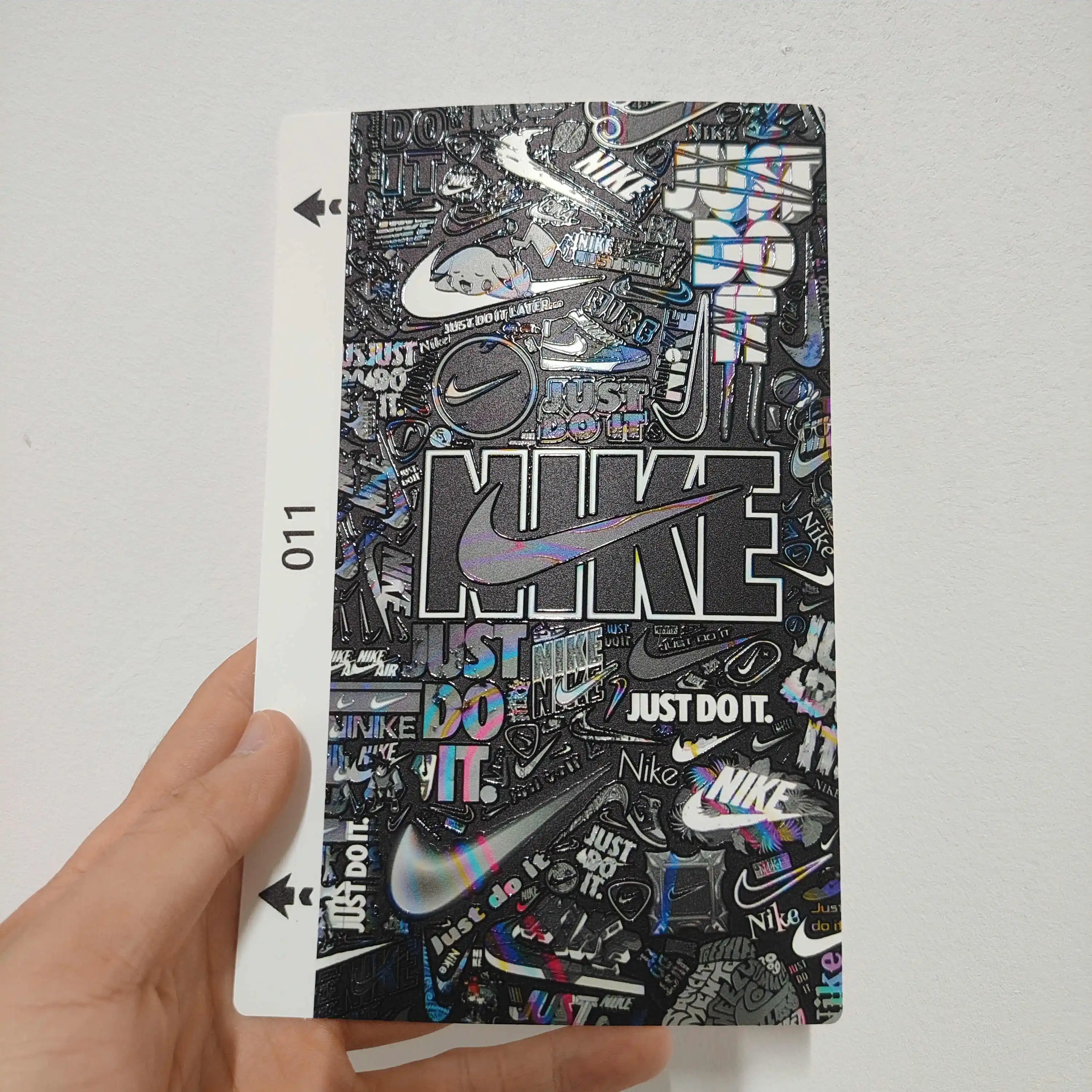 Personalized 3D Relief Embossed Phone Back Sticker for Smartphone ...