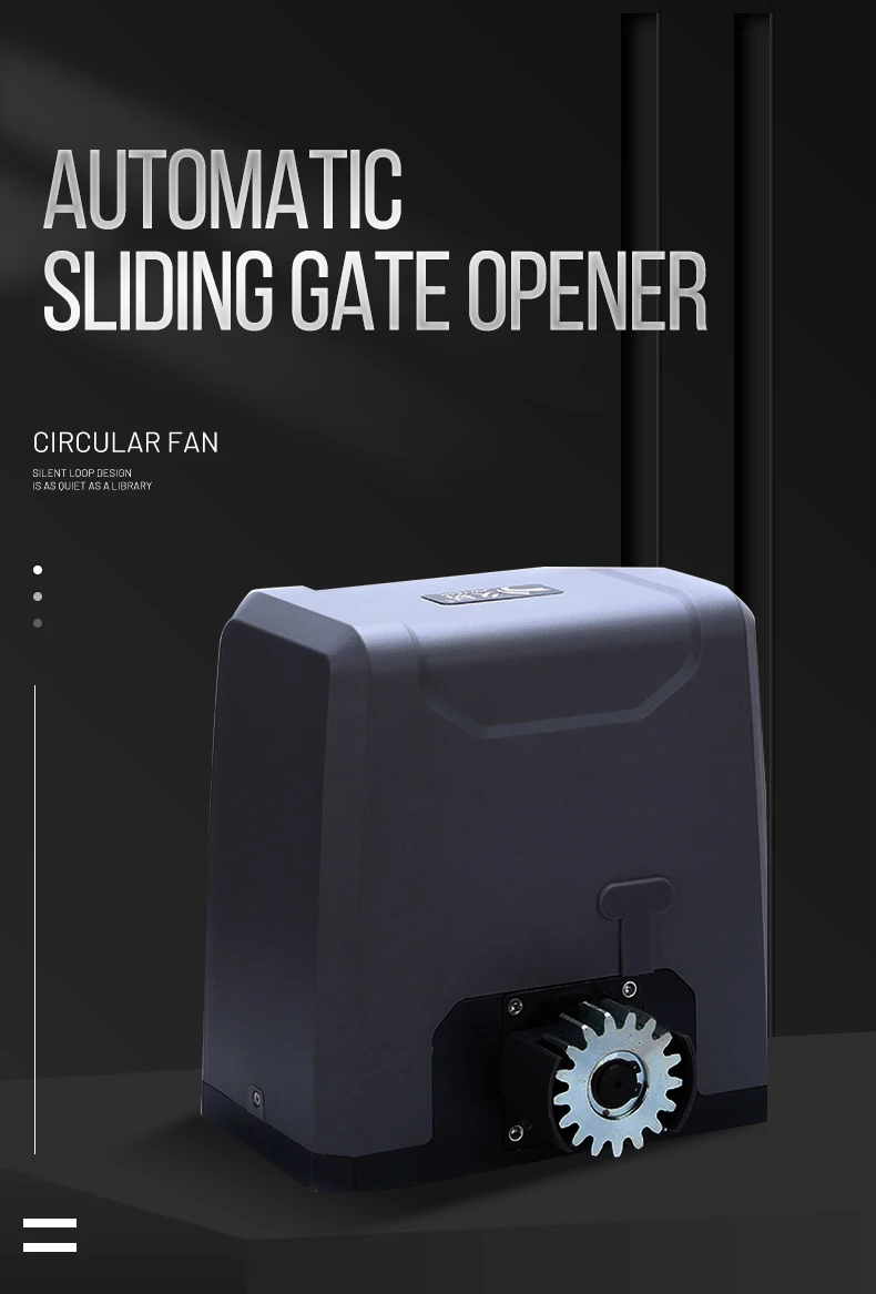 Joytech 1000kg Sliding Gate Operator for Villa Use - Modern & Reliable