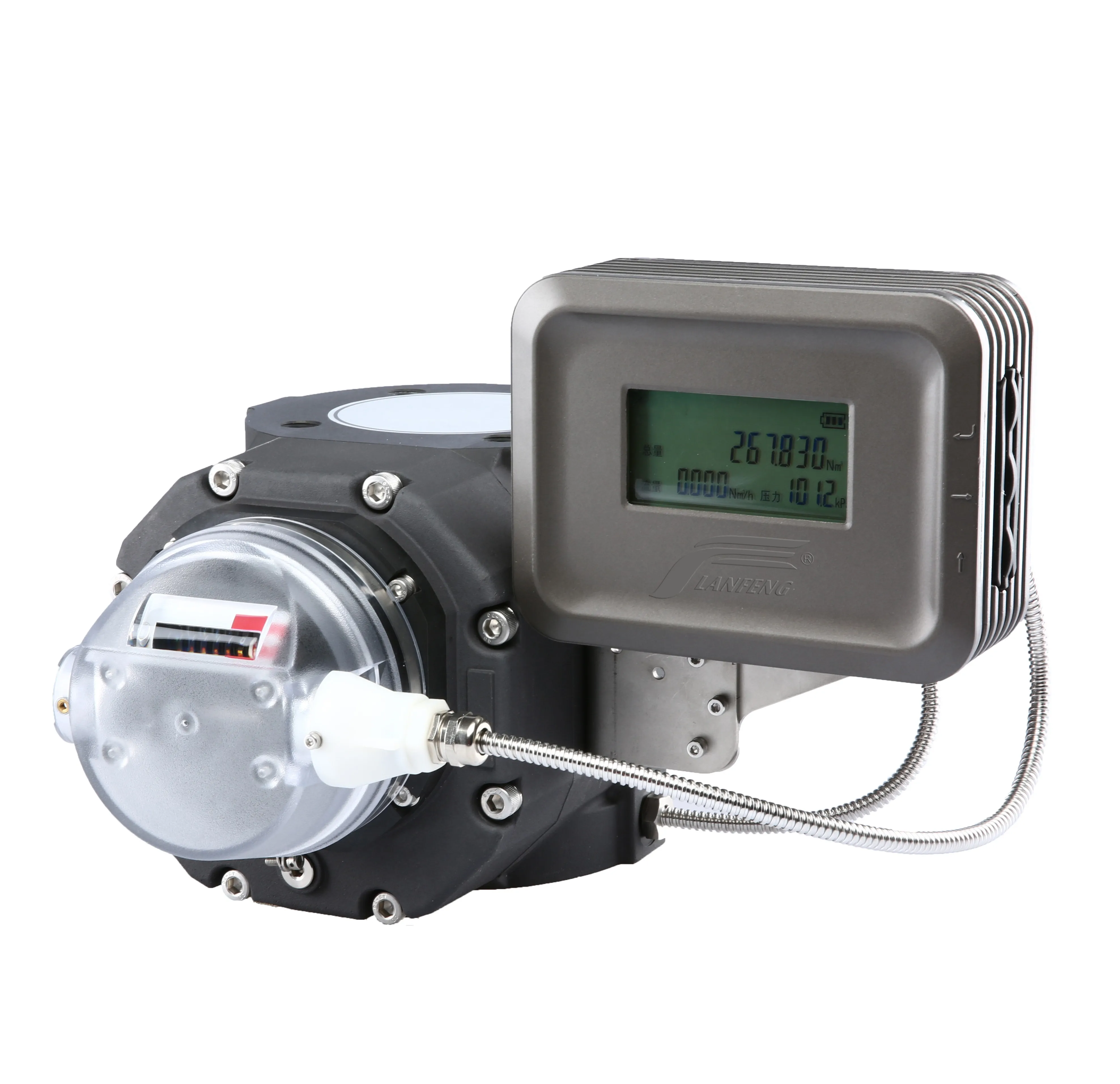 Wr Series Rotary Gas Meter Gas Flowmeter - Buy Gas Flowmeter,Electronic ...