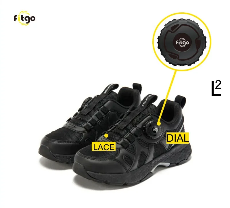 Fitgo Free To Tie Lacing Buckle Automatic Shoe Laces Lacing System For ...