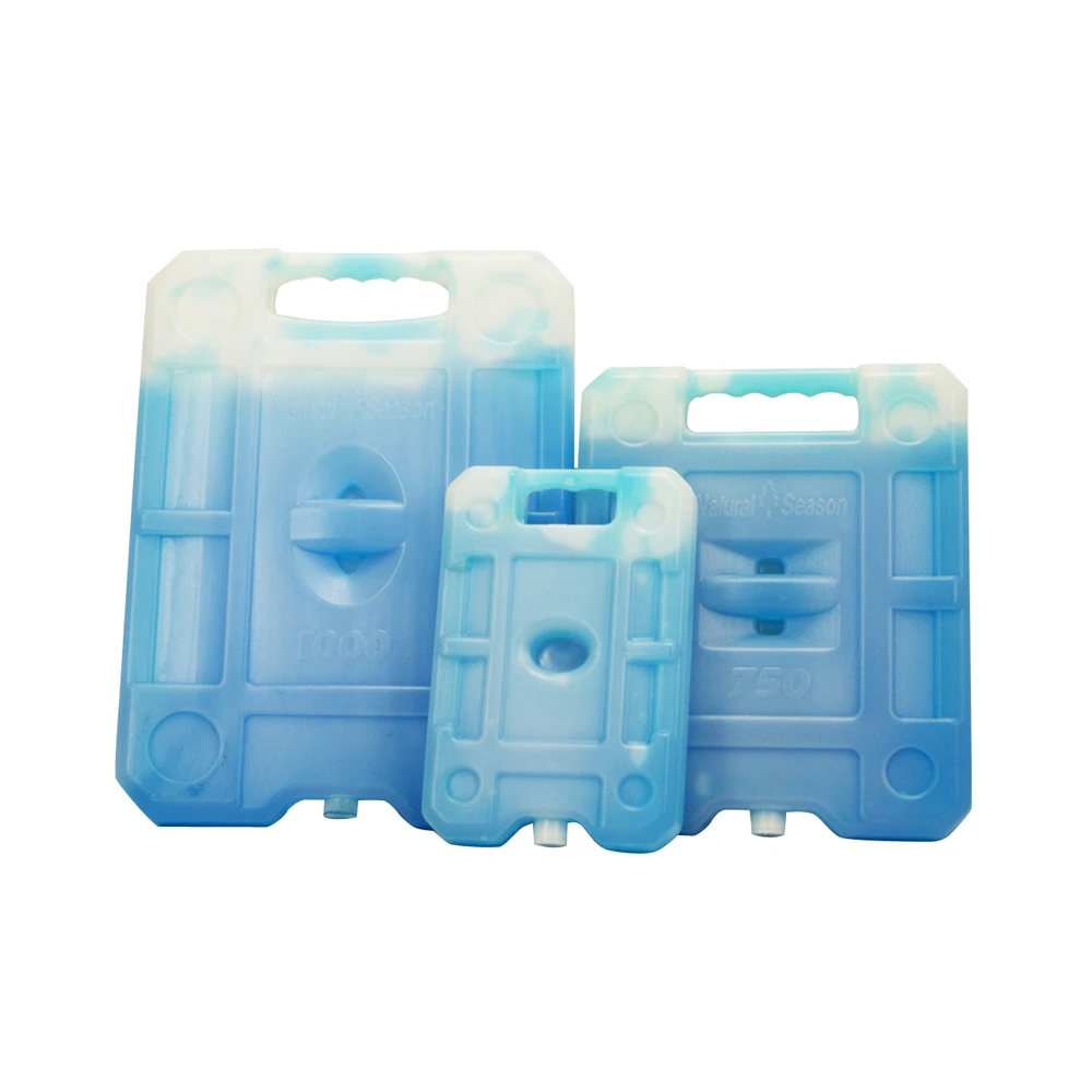 Oem Ice Bricks Reusable Ice Pack Blue Green Gel Ice Cooling Box Freezer ...