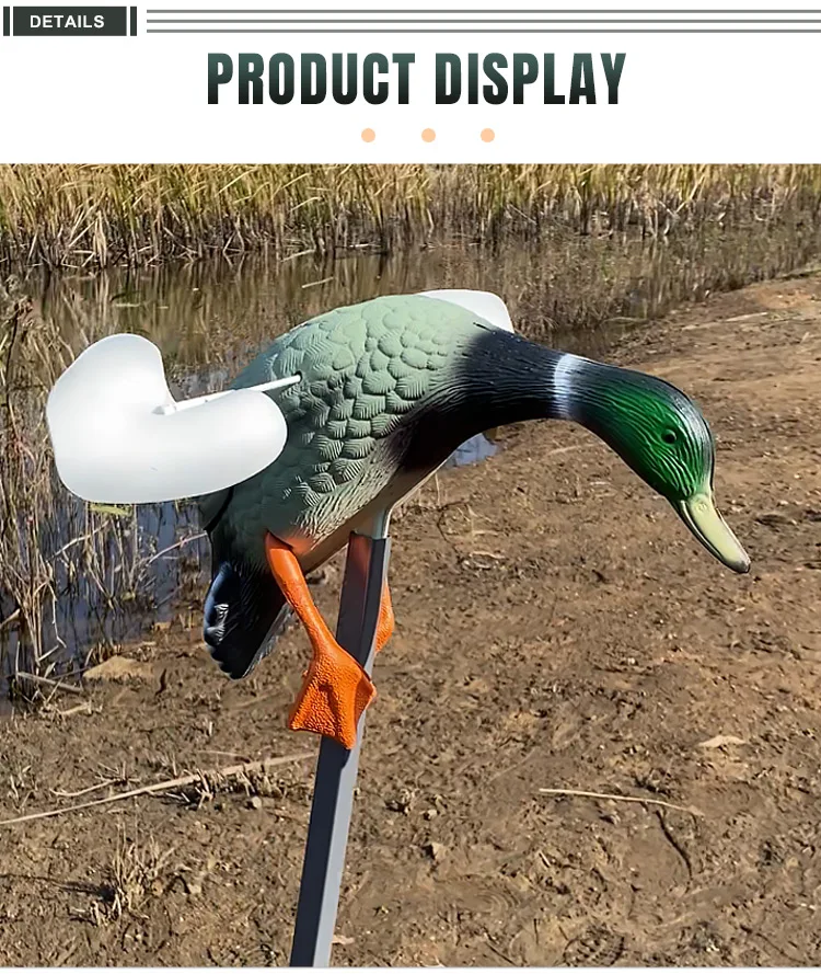 Hitop High Quality 1000G Pe Plastic Mallard True Motion Hunting Duck ...