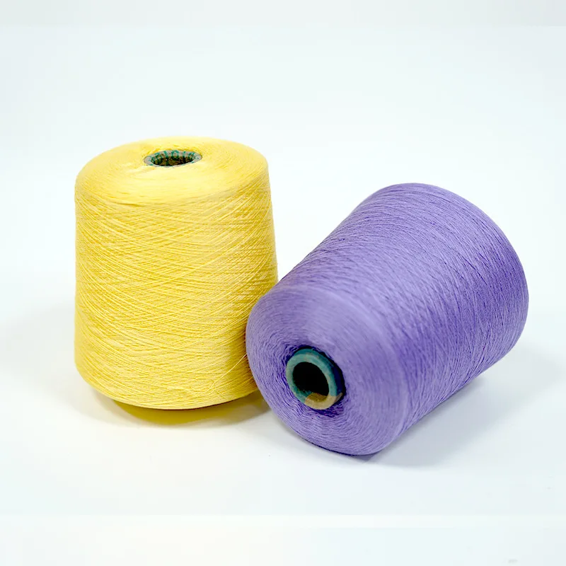 Anti-shrinking Natural 100% Lyocell Tencel Weaving Yarn For Knitting ...
