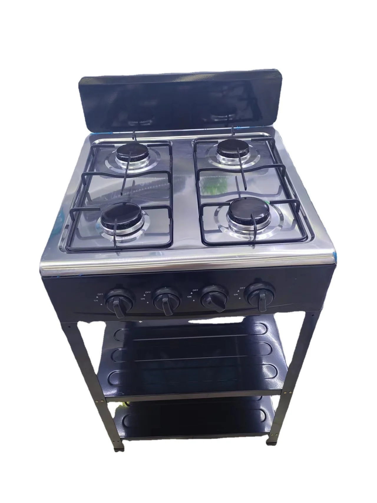 Three-burner Portable Gas Stove Indoor And Outdoor Picnic Restaurant ...