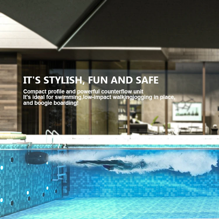 Swimming Pool Wave Machine Resistance Equipment Swim Current Generator ...