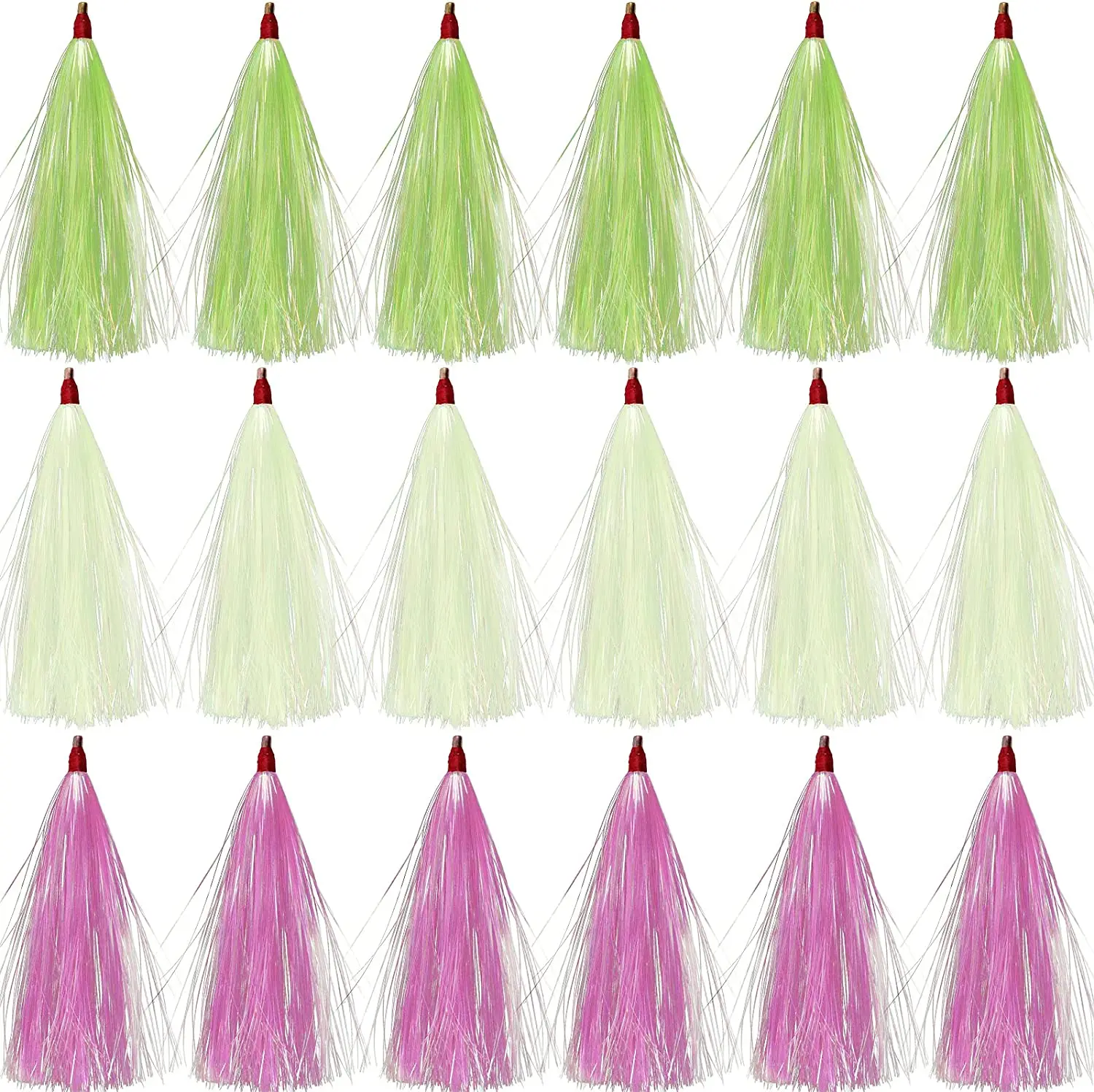 Bucktail Teasers Mylar Flash Teaser Tail Bucktail Teaser Fluke Rigs ...