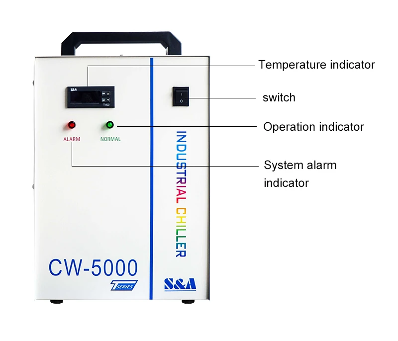 Alibaba.com: S&A Cw5200 Chiller 5200 laser water cooling for Co2 and ...