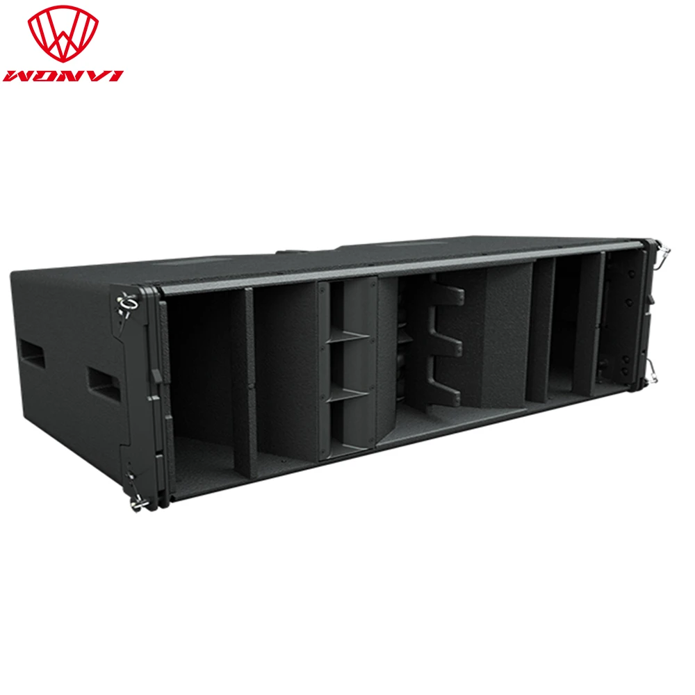 Dual 12" Neodymium Line Array Cabinet Box Speaker System - Buy Wpl,Ine ...