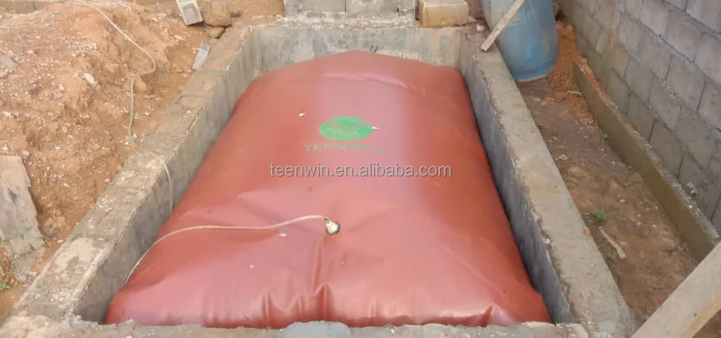 Foldable PVC Biogas Digester - Eco Friendly Waste Treatment