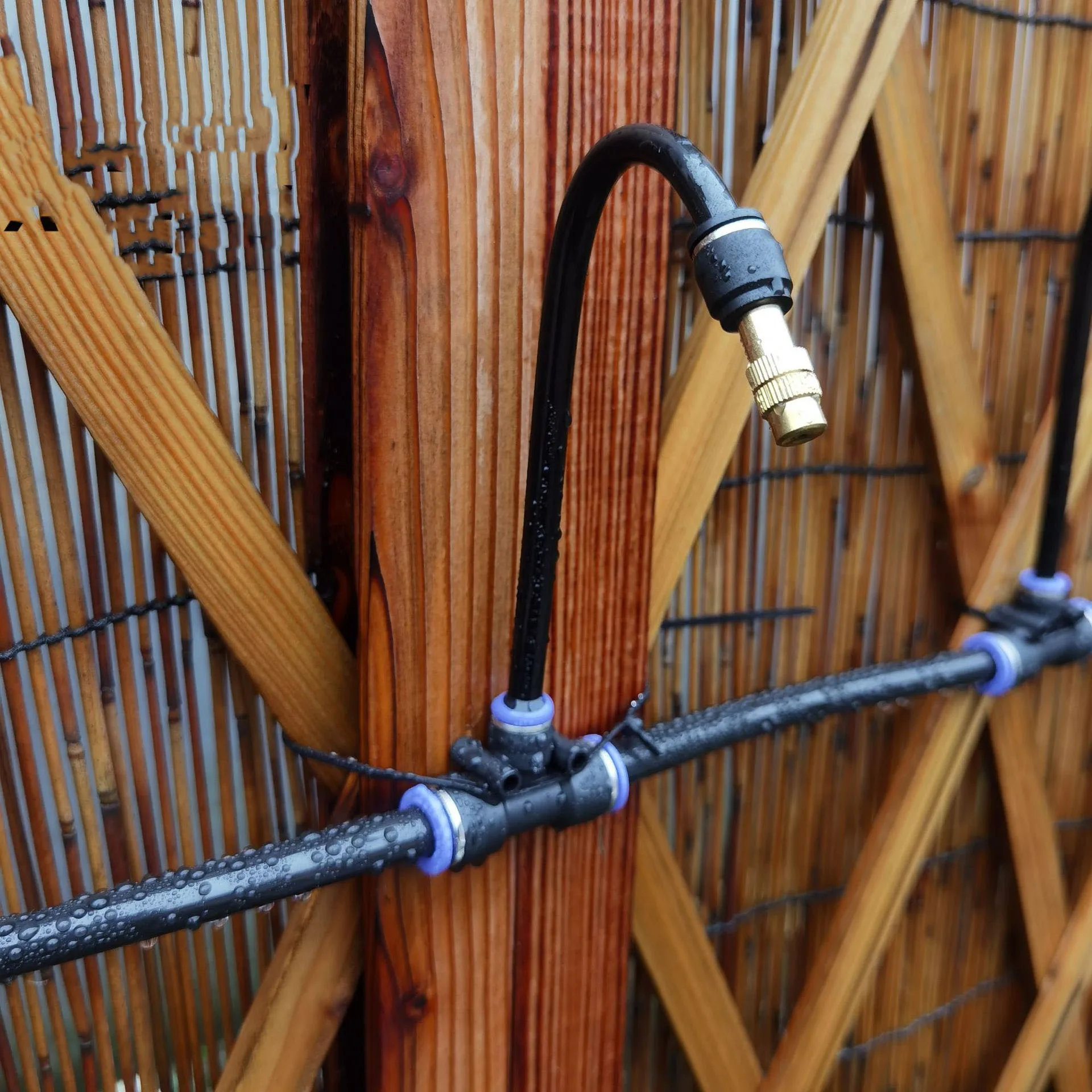 Pressure Misting Mist Fog Nozzle Kits Hose Only Cooling Water Hose Pipe ...