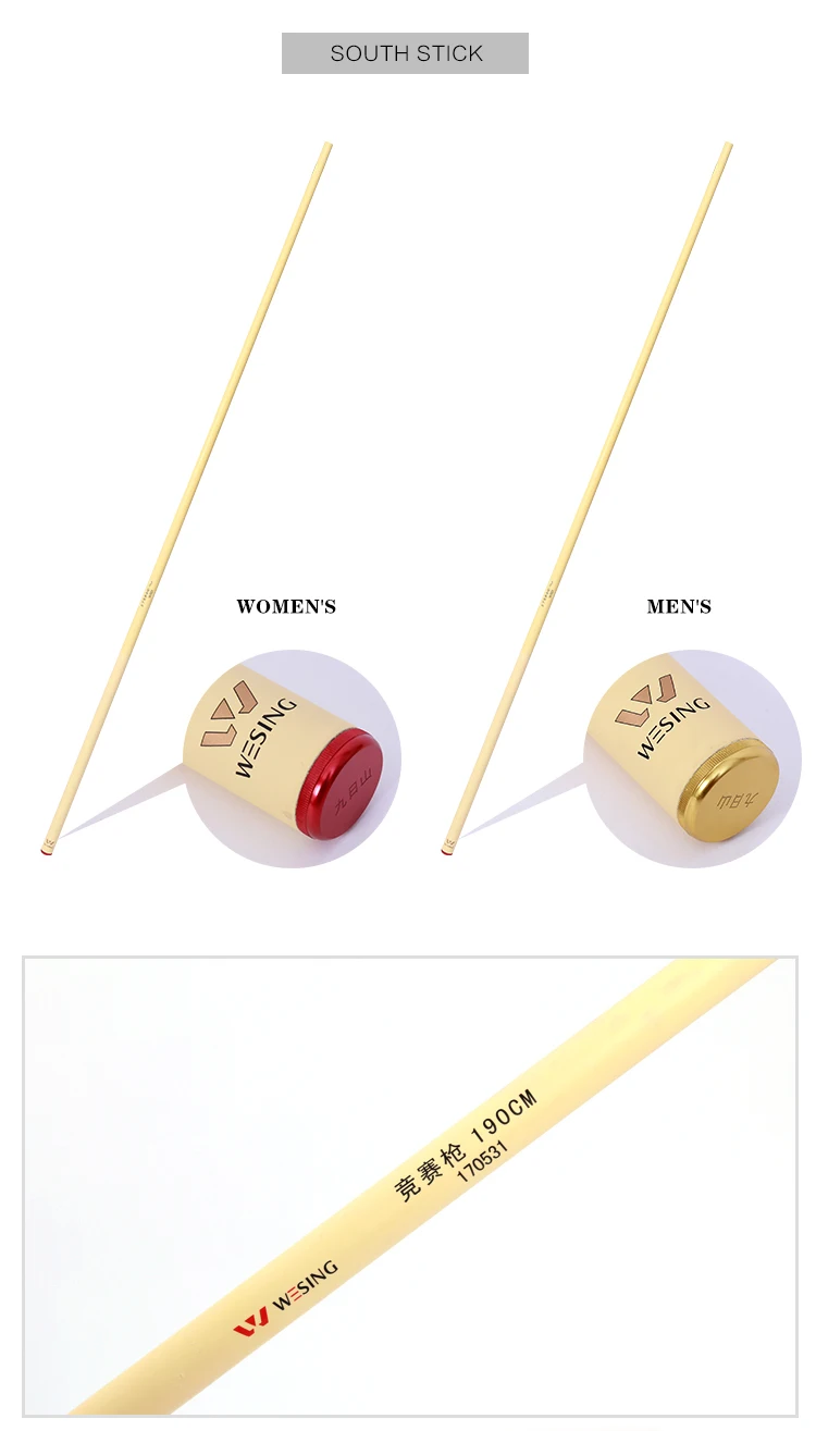 Wesing Custom Wushu Competition Stick - High Impact Fiberglass