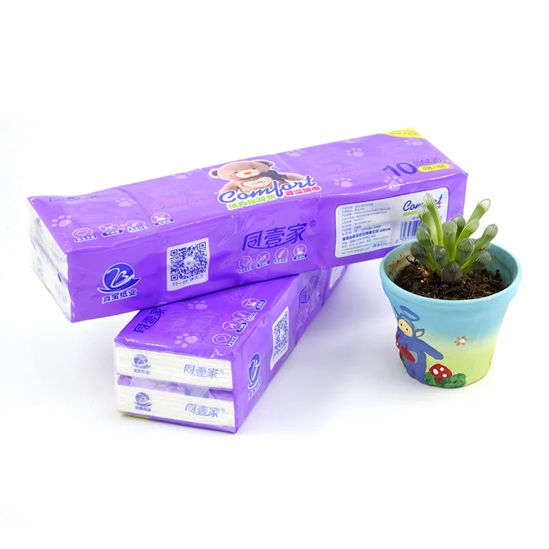 Factory Direct Sales Small Packet Of Portable Paper Handkerchief Facial ...