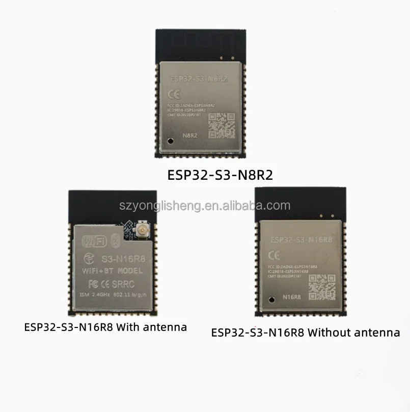 Stock ESP32-S3-WROOM-1-N16R8 N8R2 N8R8 N16R8 WiFi Wireless Module ESP32 ...