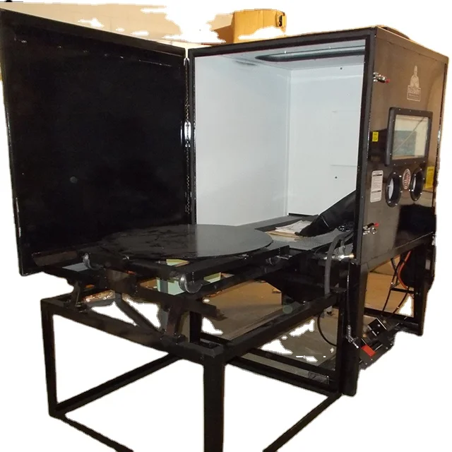 2 Turntable Platform Sand Turning Table Wheel Blasting Machine Rim Turn ...