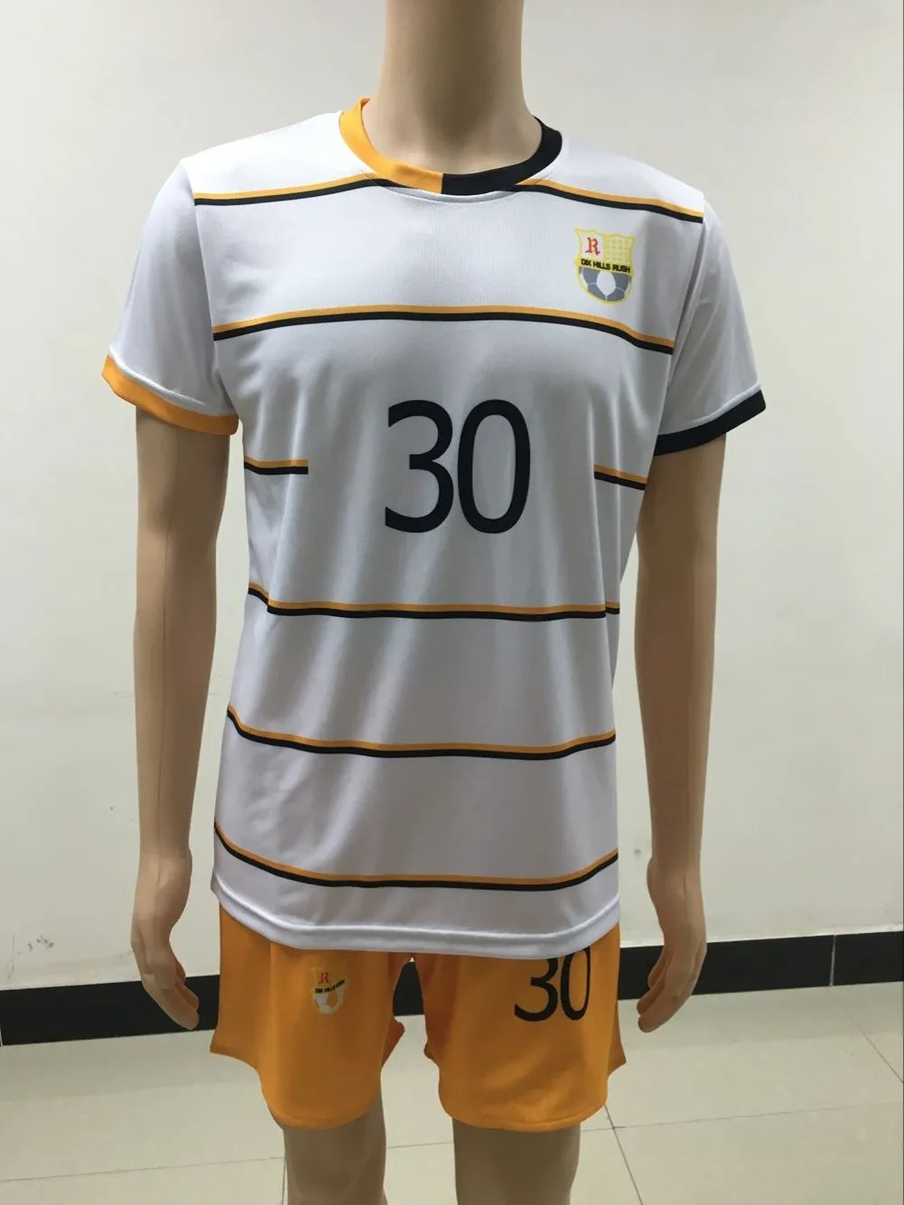 Custom Men Retro Soccer Wear For Kids Kit Jersey Set Football Uniform ...