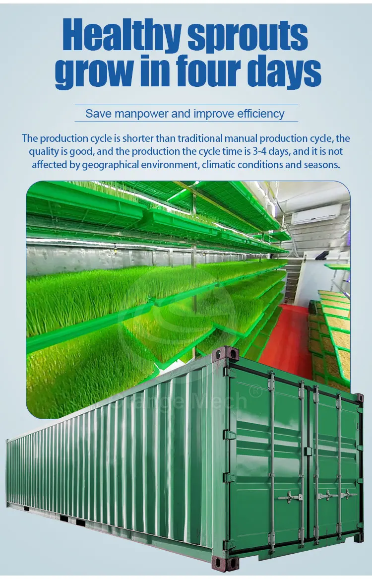 ORME Automated Hydroponic Green Barley Germination System