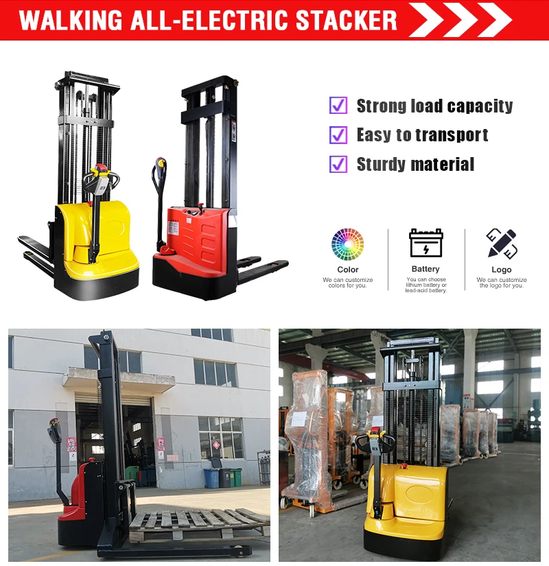 Forklift 4 Way Reach Stacker Four Direction 1.5t 2t 2.5t Electric Reach ...