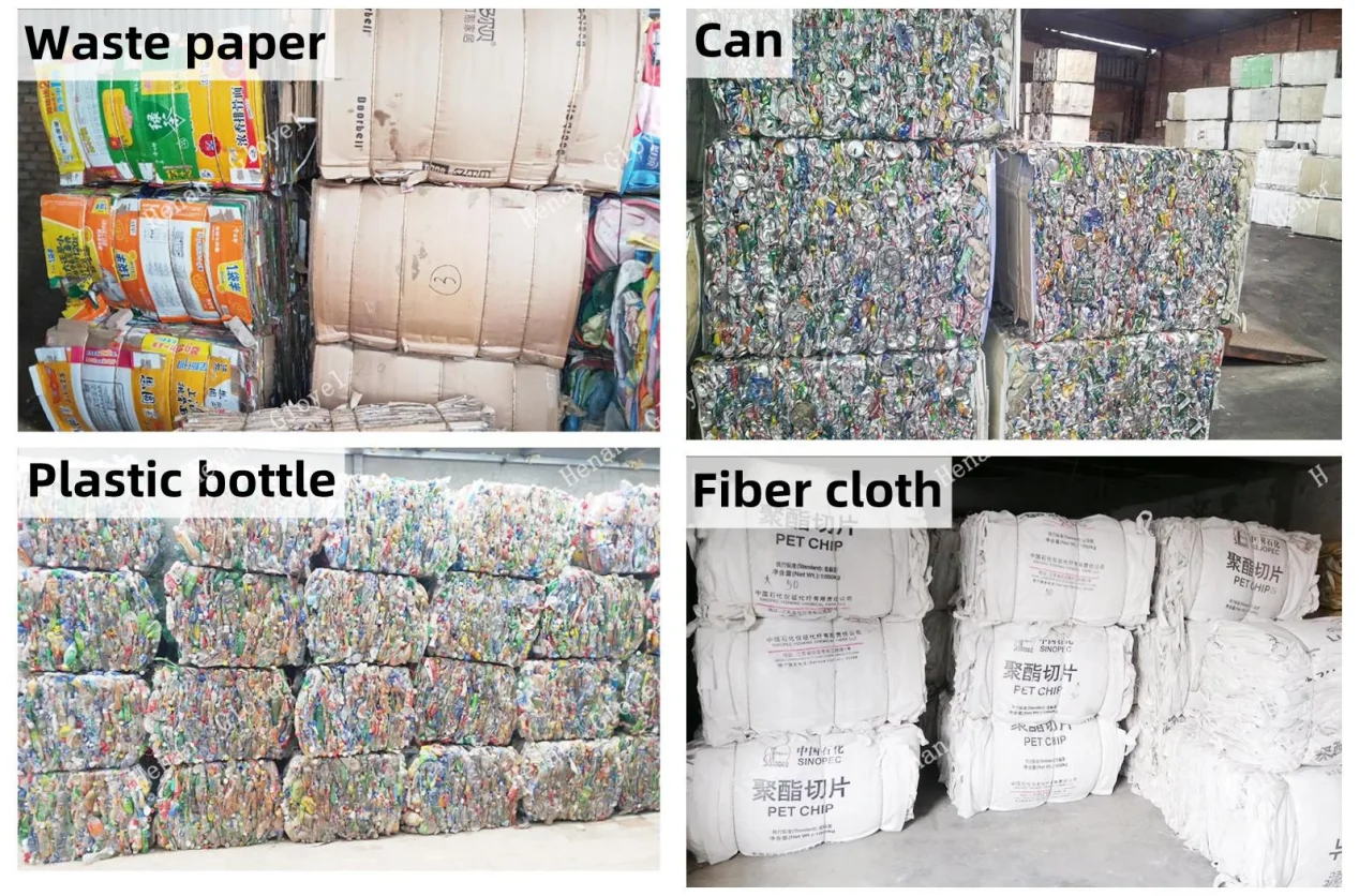 Vertical Hydraulic Baling Machine - Efficient Textiles Compression