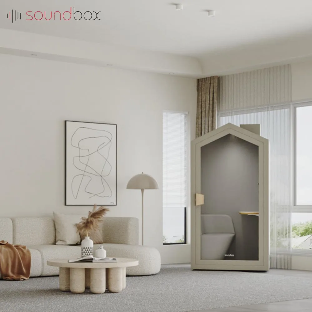 Diagonal Top Mini House Pod Office Acoustic Telephone Meeting Pod ...