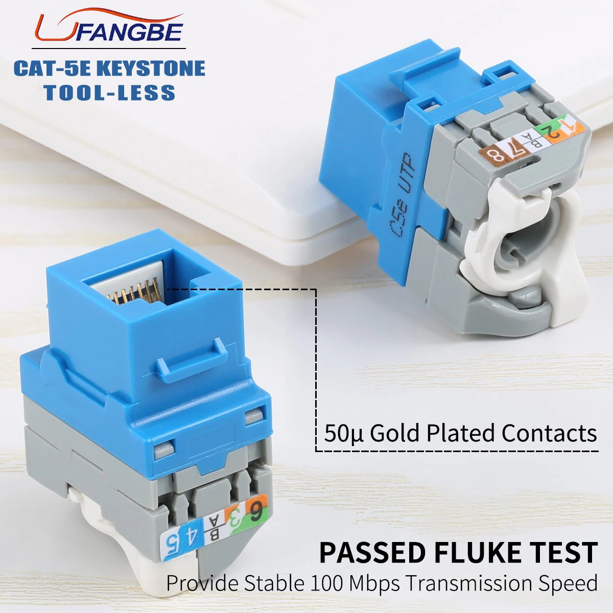 Legrand French Jacks Connectors Oem Cat5 Cat5e Degree Utp Plate Wall Keystone Rj45 Modular Jack ...
