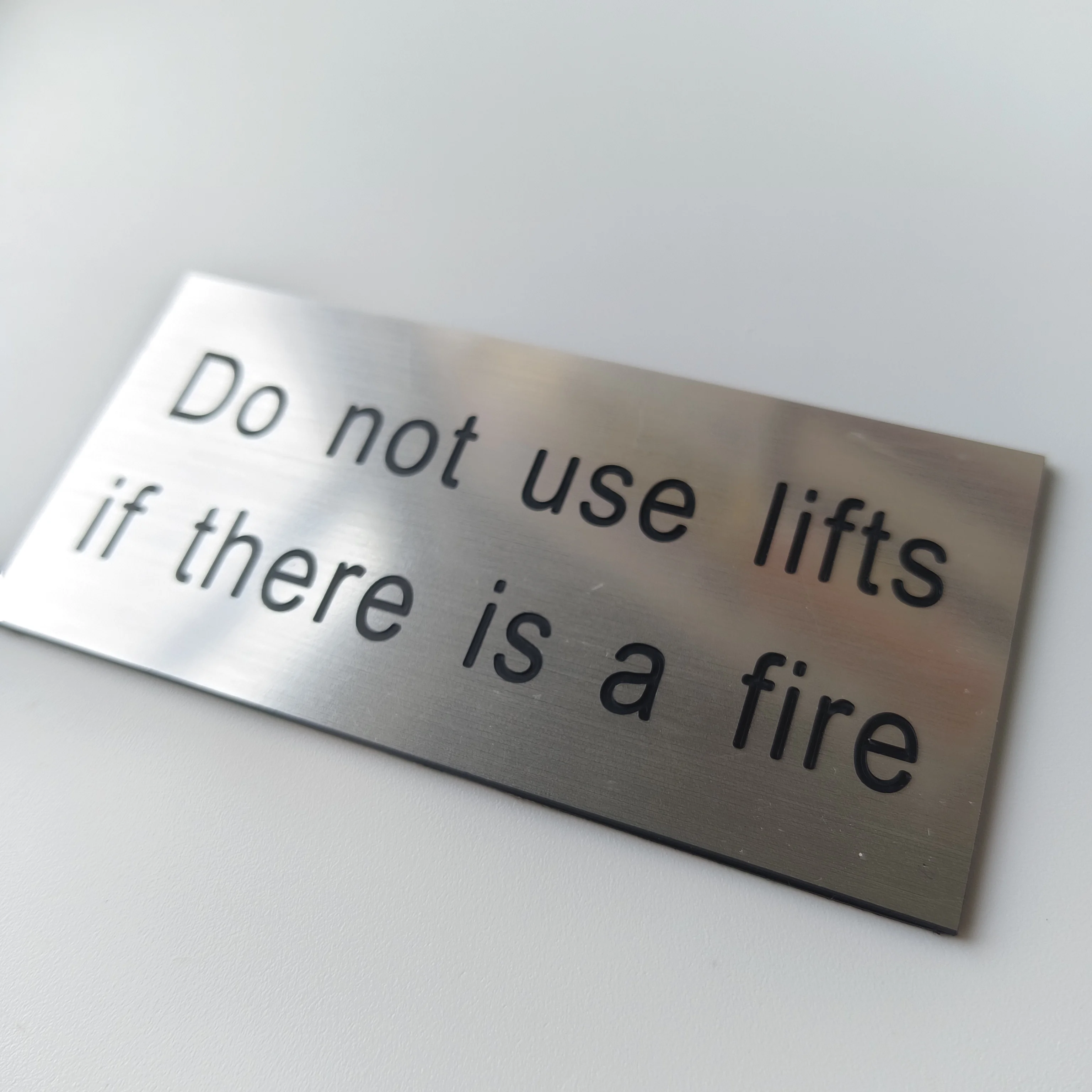 Custom Engraved Traffolyte Name Plates - Waterproof & Durable