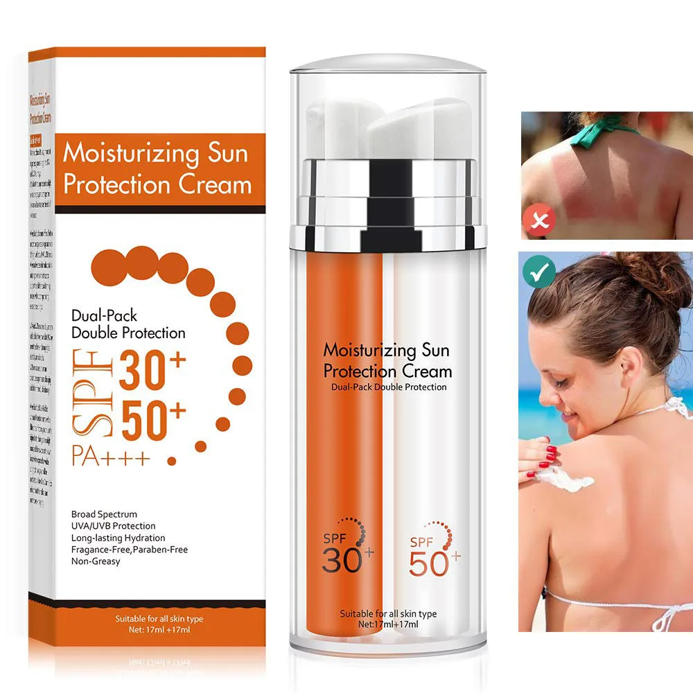 SPF 30+ SPF 50+ Vitamin Sunblock Cream - Natural & Cruelty-free