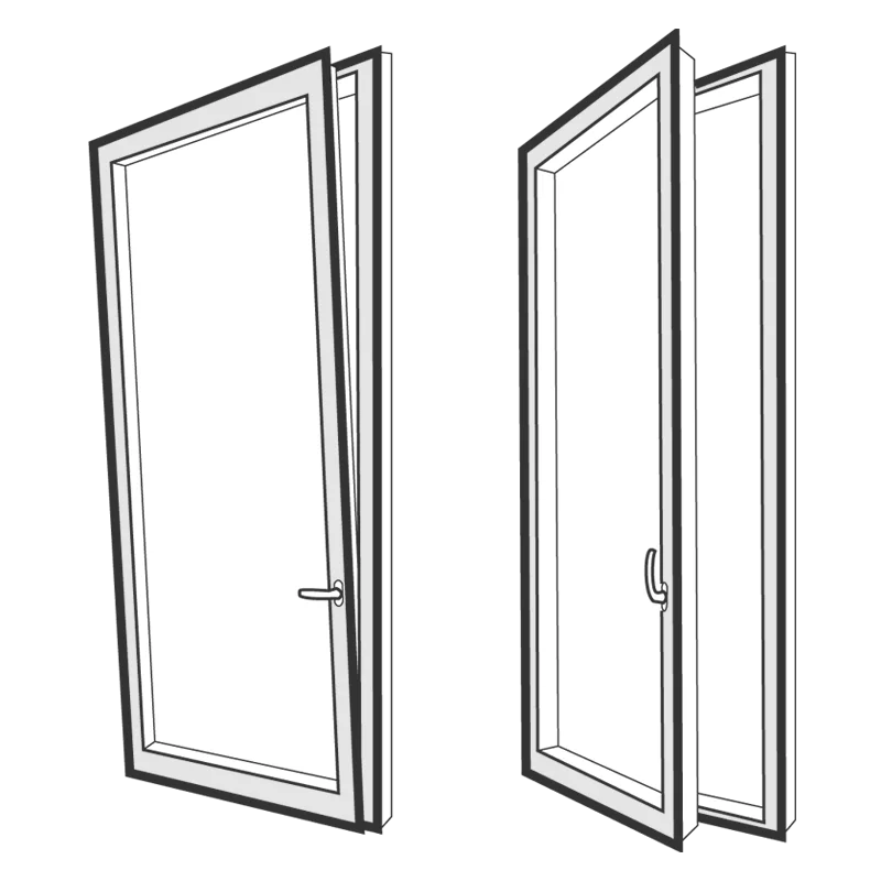 Soundproof Windproof Nfrc Standard Commercial Frame Single Double Glass ...