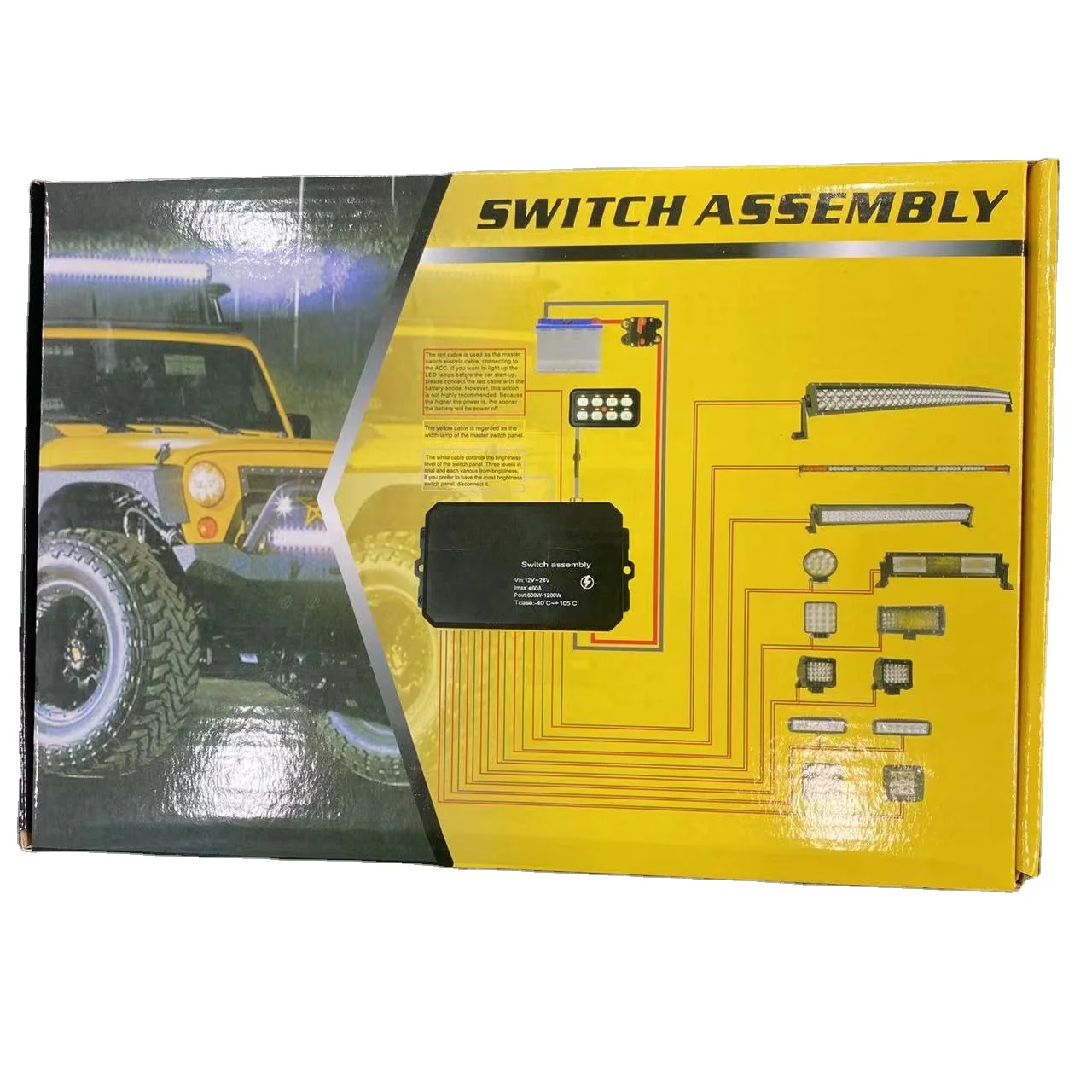 Universal RGB Multifunction 8 Gang Switch Panel Kit Circuit Control ...