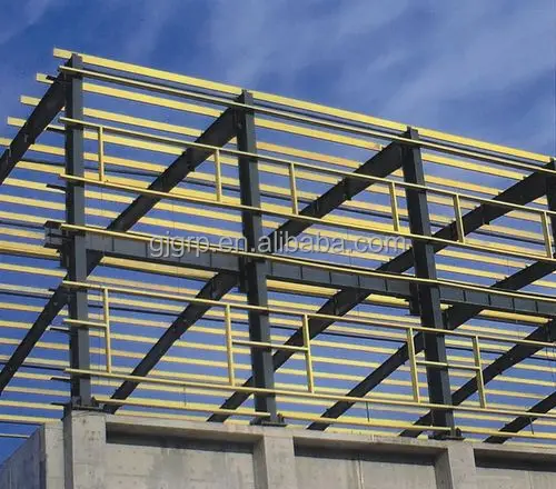 Frp Roof Purlins Fiberglass Structural Purlin Grp Rafter Frp Roof Truss ...