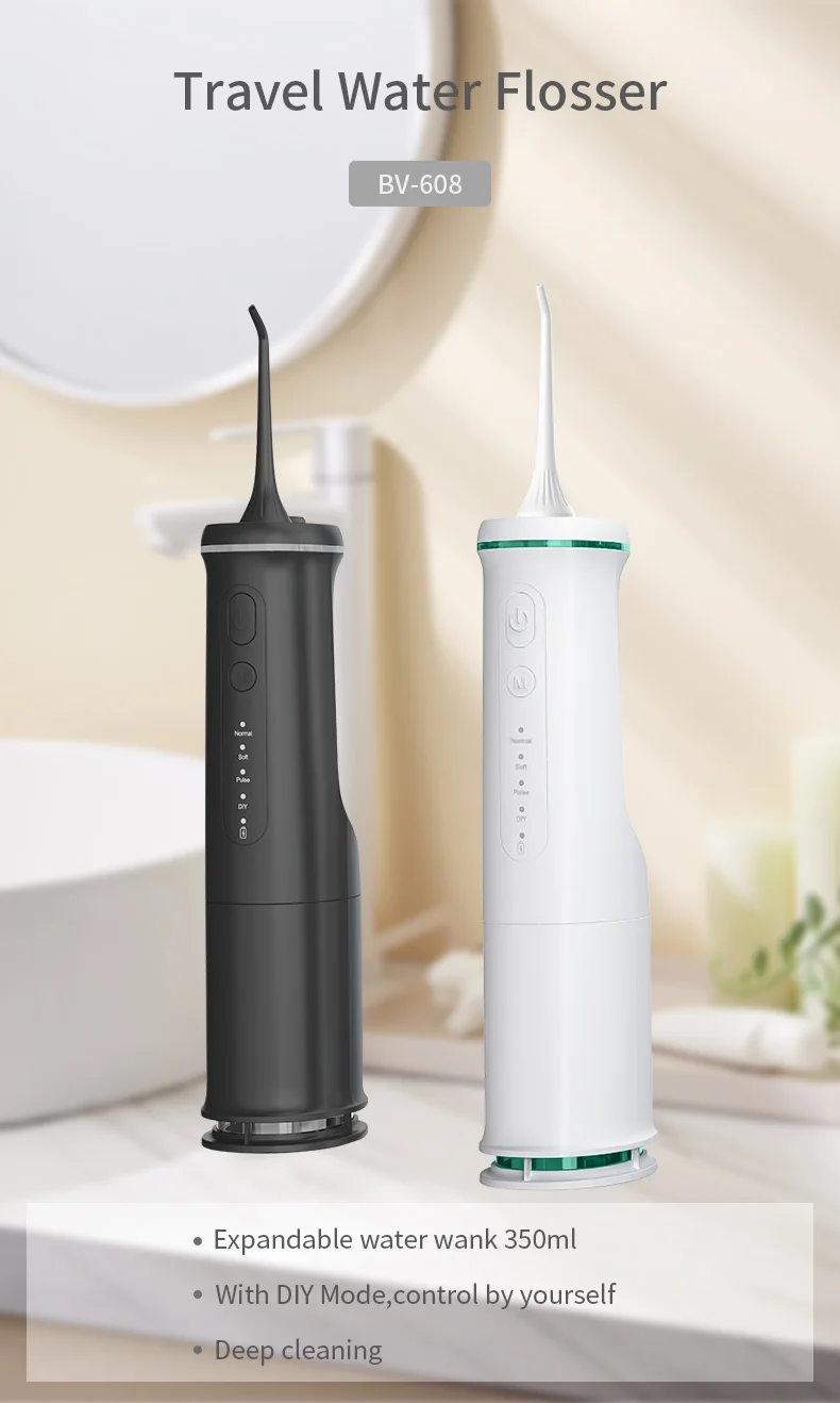 2024 Powerful Wireless Handheld Water Flosser Cordless Rechargeable ...