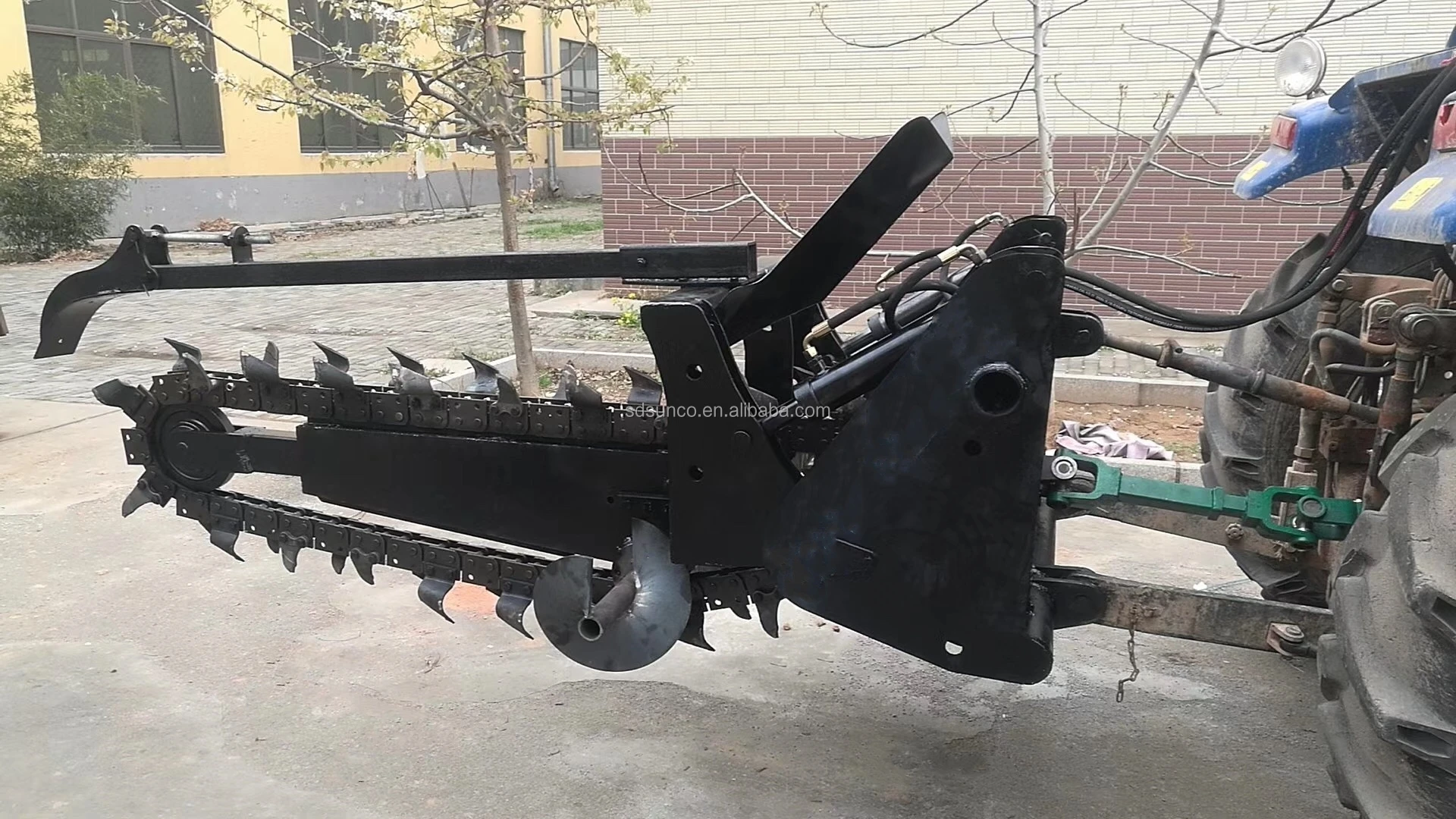 High Efficiency Trencher for Tractors - Durable & Versatile