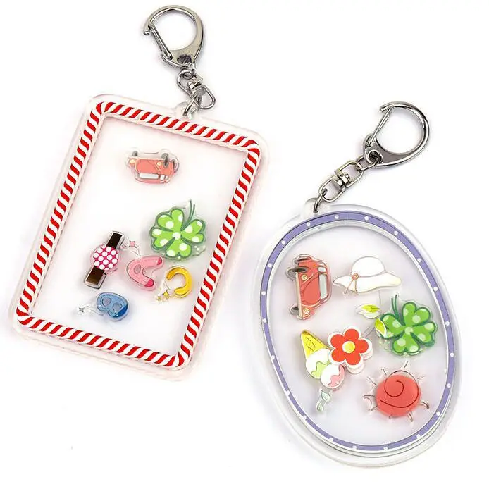 Custom Acrylic Shaker Charms - Eco-Friendly Promotional Gifts