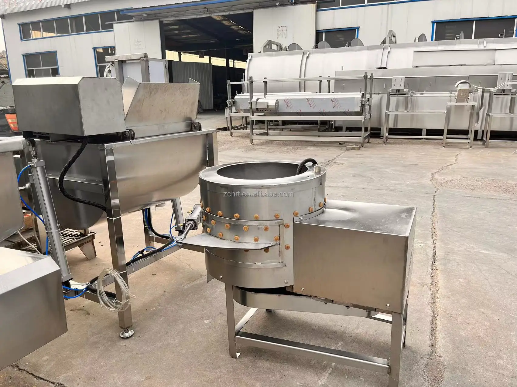 300 Chicken Automatic Scalding Plucking Machine - High Efficiency