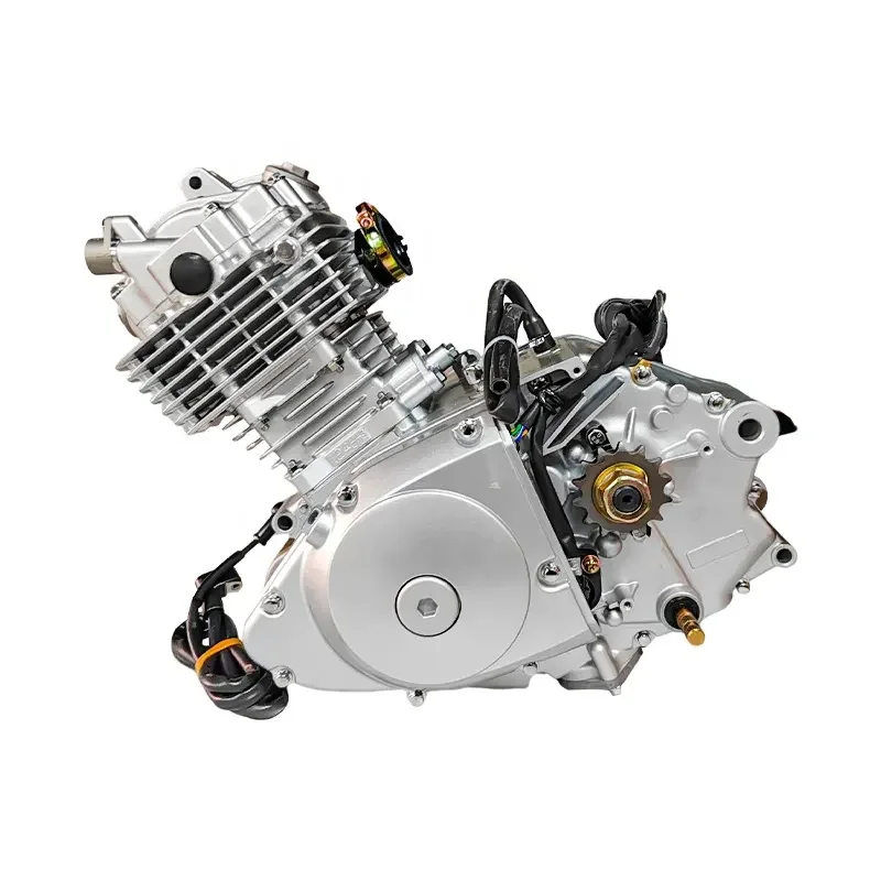 Suzuki Gn125cc Air-Cooled Engine - Complete Motorcycle Assembly
