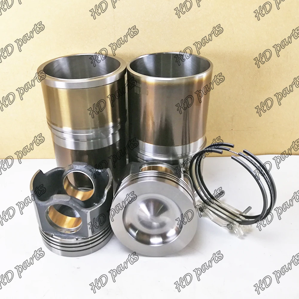C13发动机缸套套件活塞197-9330 388-9353 322-0329 300-3086修理套件，用于卡特彼勒挖掘机装载机卡车 ...